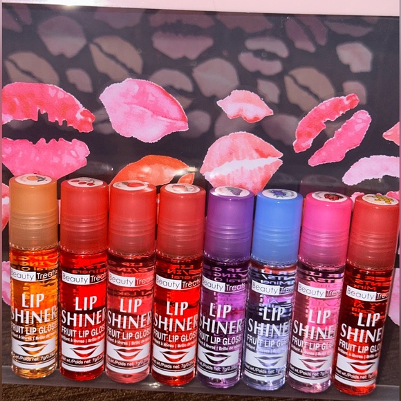 Makeup | Beauty Treats Lip Shiner Set Of 8 | Poshmark